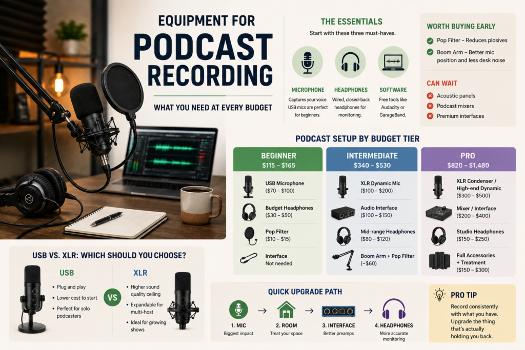 Podcast Equipment Guide: The Best Gear for Every Budget in 2026 ...