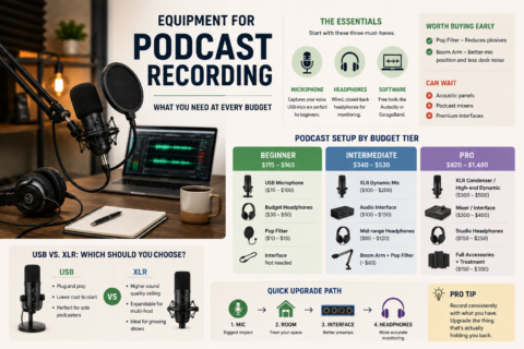 Podcast Equipment Guide: The Best Gear for Every Budget in 2026 ...